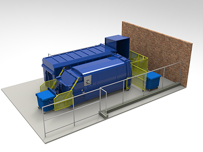 Portable and Static waste compactors for hospital waste management ...