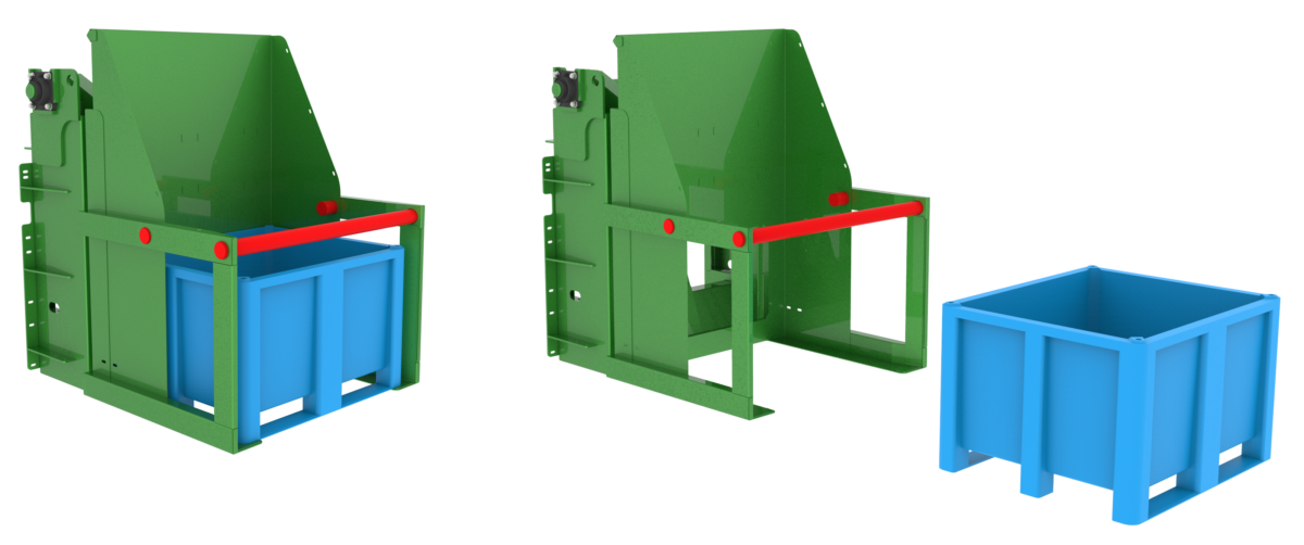 G90 Bin Lift System - Efficient Waste Management Solutions by Gradeall