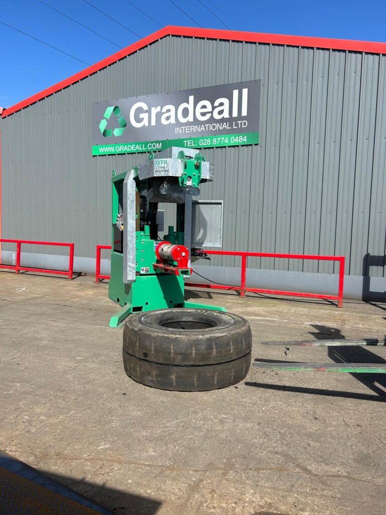 OTR Tyre Splitter - Waste Management Equipment