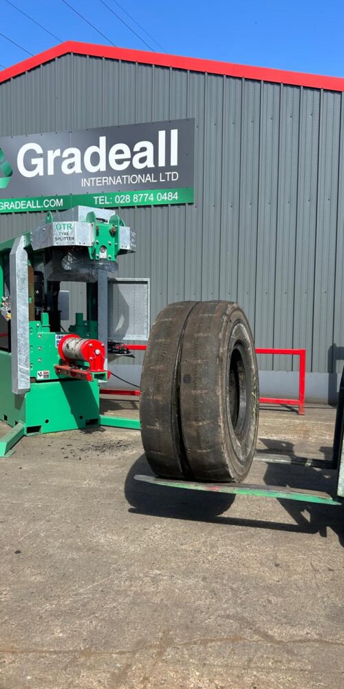 OTR Tyre Splitter - Waste Management Equipment