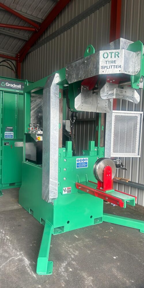 OTR Tyre Splitter - Waste Management Equipment
