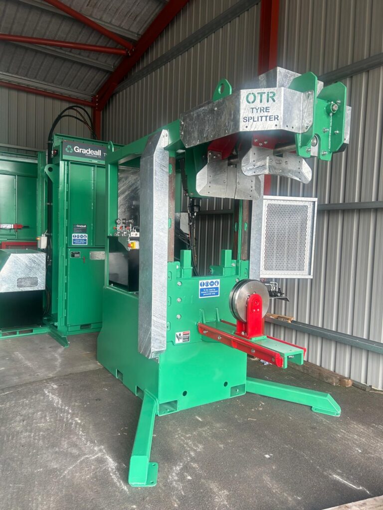 OTR Tyre Splitter - Waste Management Equipment