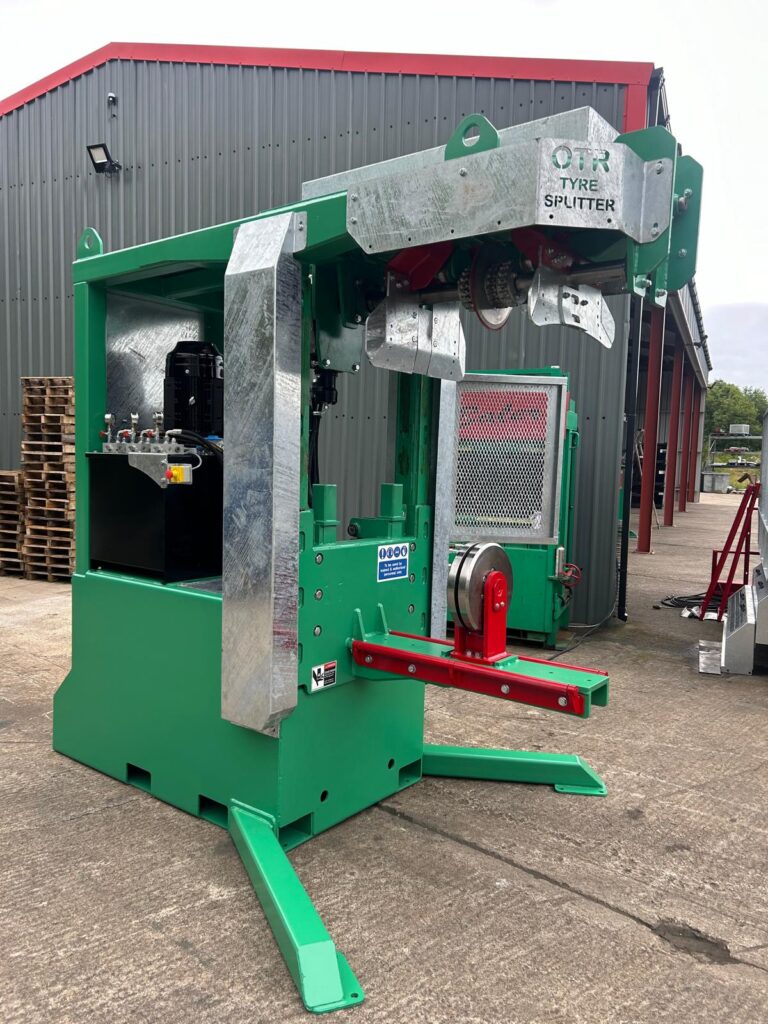 OTR Tyre Splitter - Waste Management Equipment