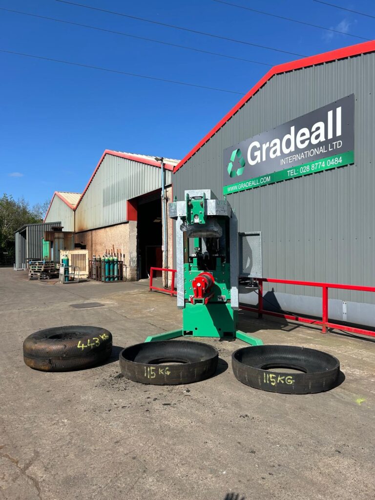 OTR Tyre Splitter - Waste Management Equipment