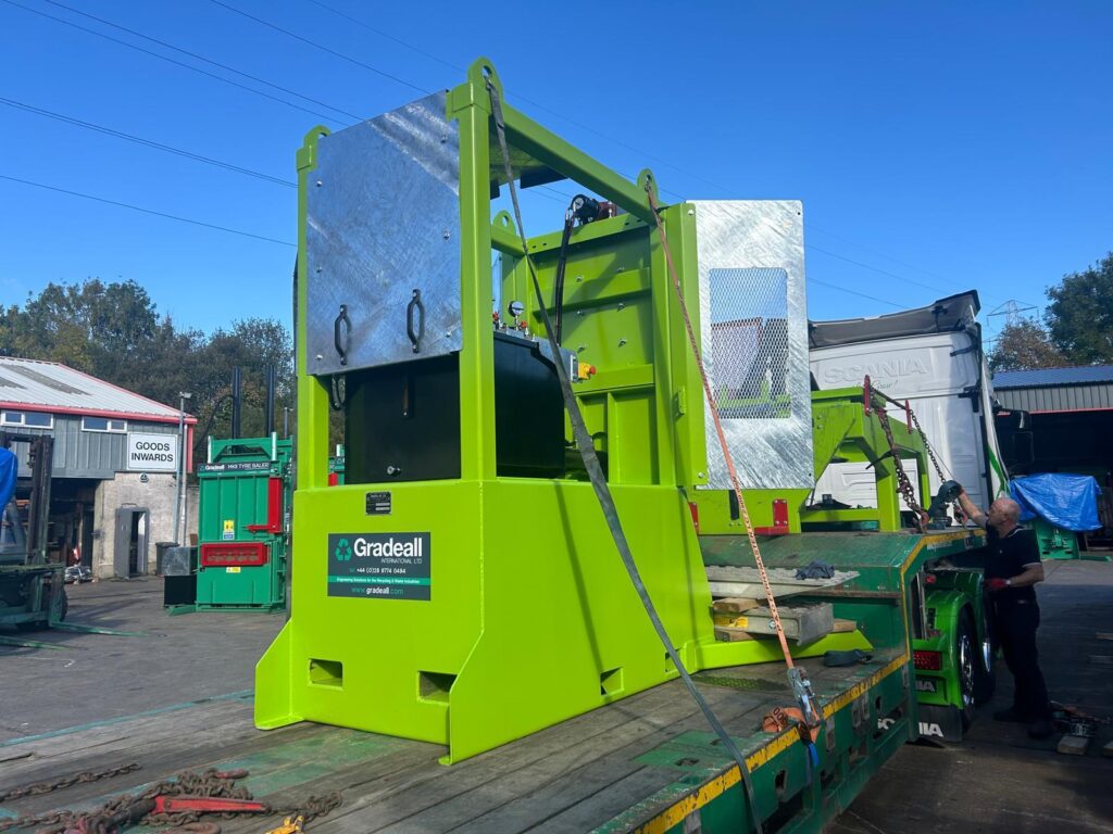 OTR Tyre Sidewall Cutter - Waste Management Equipment