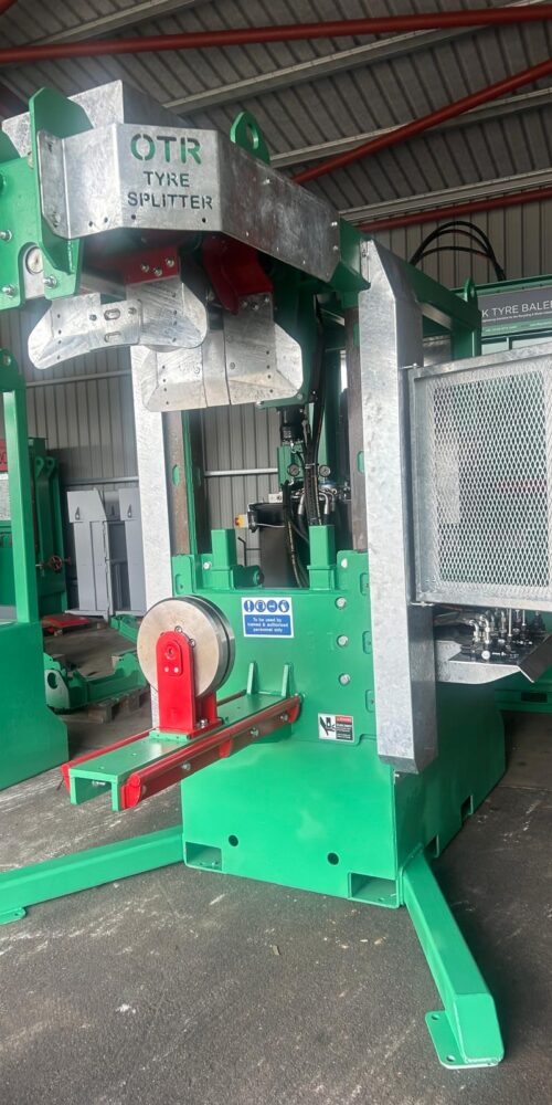 OTR Tyre Splitter - Waste Management Equipment
