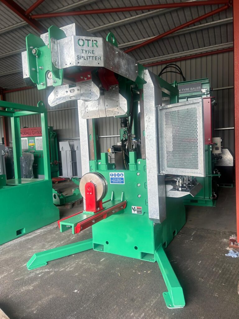 OTR Tyre Splitter - Waste Management Equipment