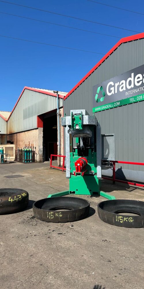 OTR Tyre Splitter - Waste Management Equipment