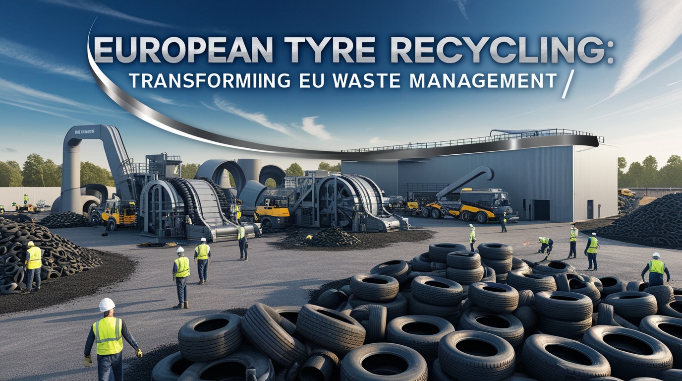 Revolutionising European Tyre Recycling with Advanced Equipment
