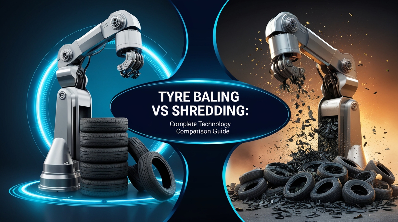 Tyre Baling vs Shredding: Complete Technology Comparison Guide