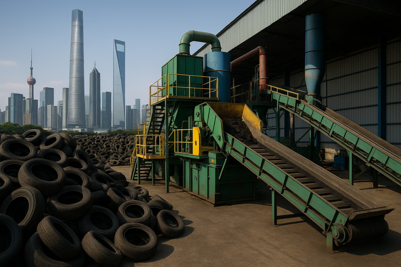 Chinese Tyre Recycling Solutions: Engineering Excellence by Gradeall