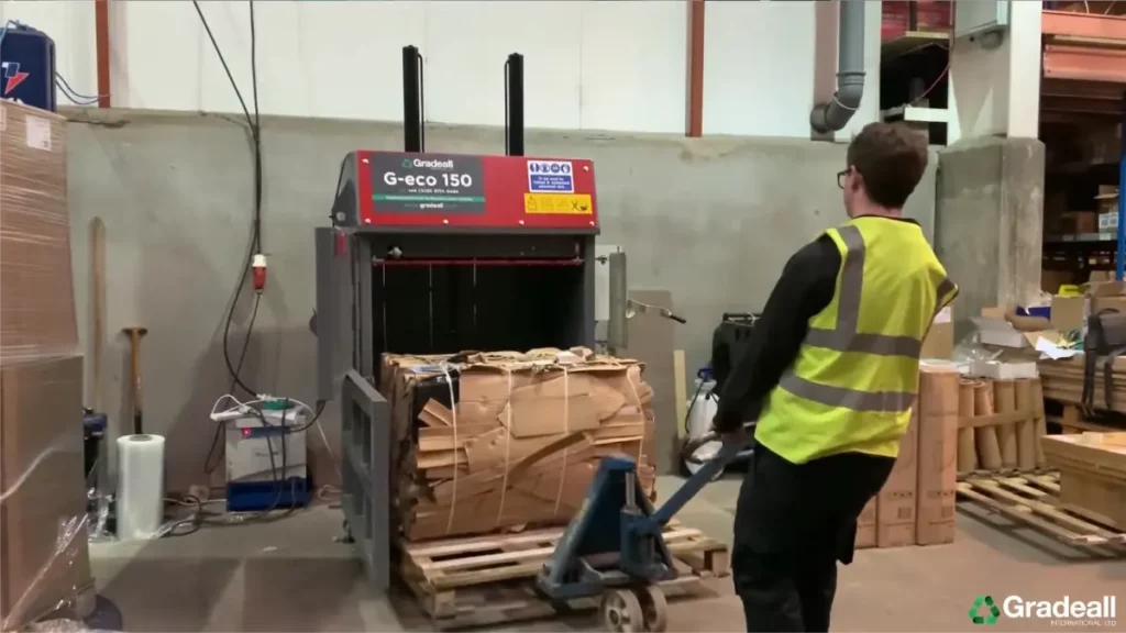 Warehouse Cardboard Baler: Reduce Storage & Collection Costs