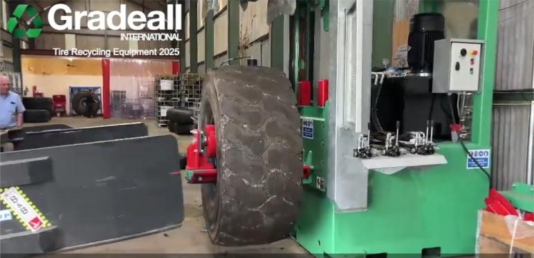 Truck Tyre Sidewall Cutting: Commercial Tyres | Gradeall