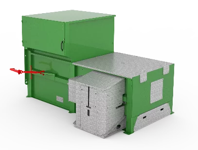 G90 > GROUND LOAD MANUAL FEED HOPPER > LEFT HAND LOADING Waste ...