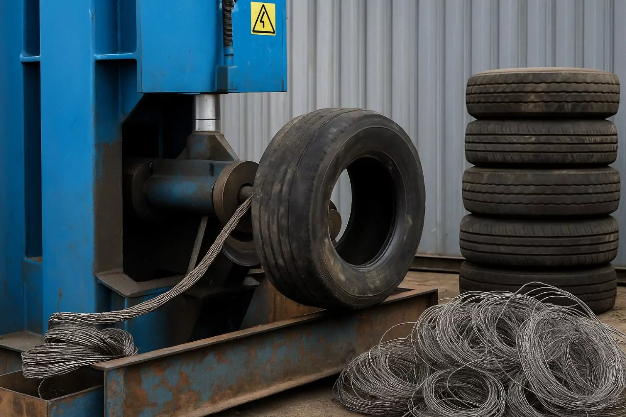 Advanced Tyre Rim Separation Technology for Efficient Steel Recovery