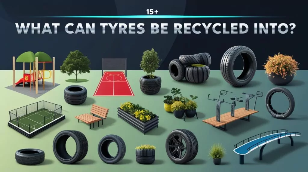 Innovative Uses for Recycled Tyres: 15+ End Products Explained