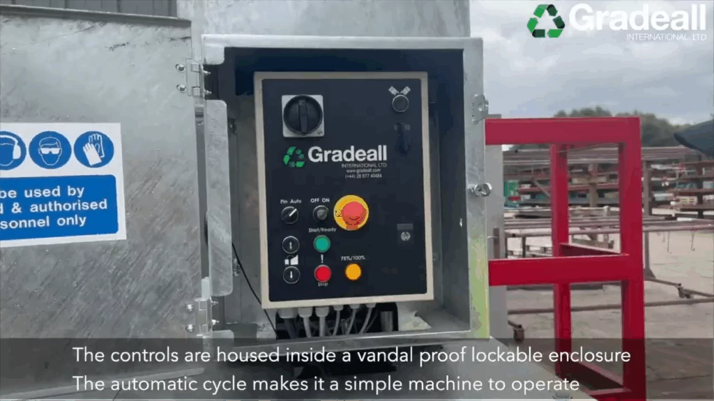 Pre-Crush Compactor: Bulky Waste, Pallets & Crates